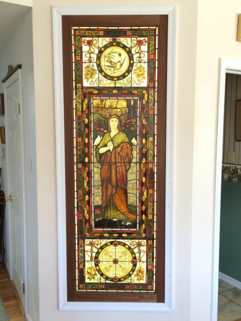 Lady Window – Stained Glass Conservation by CastleStudio | Castle ...